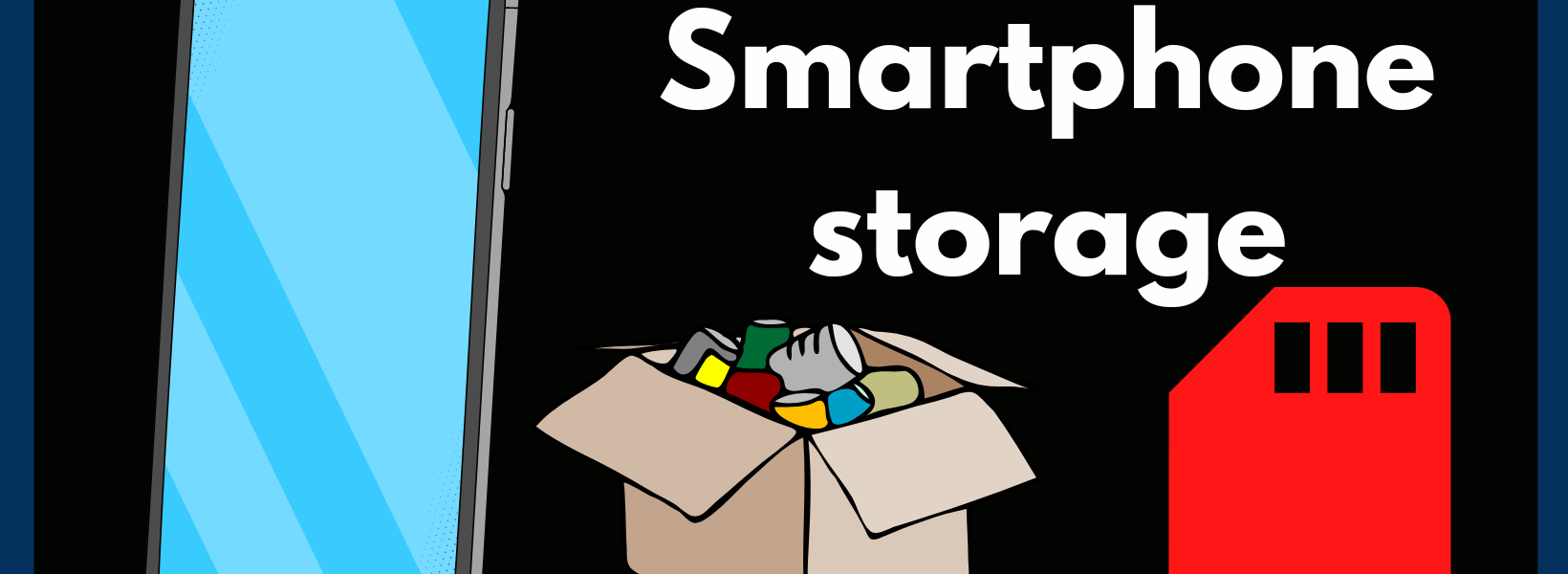 Storage on a smartphone explained (types & uses) - Inquisitive Universe